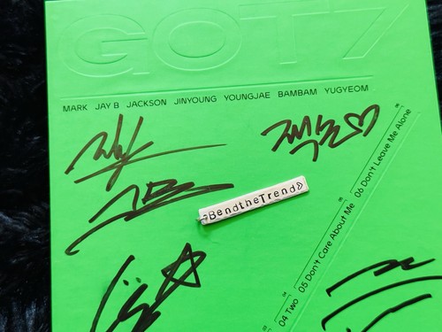 RARE GOT7 “Nanana”- PROMO Album Signed Autographed by ALL MEMBERS Kpop | eBay
