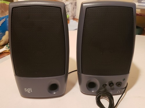 SGI Silicon Graphics Speaker Set for O2, Octane NEW (no box) | eBay