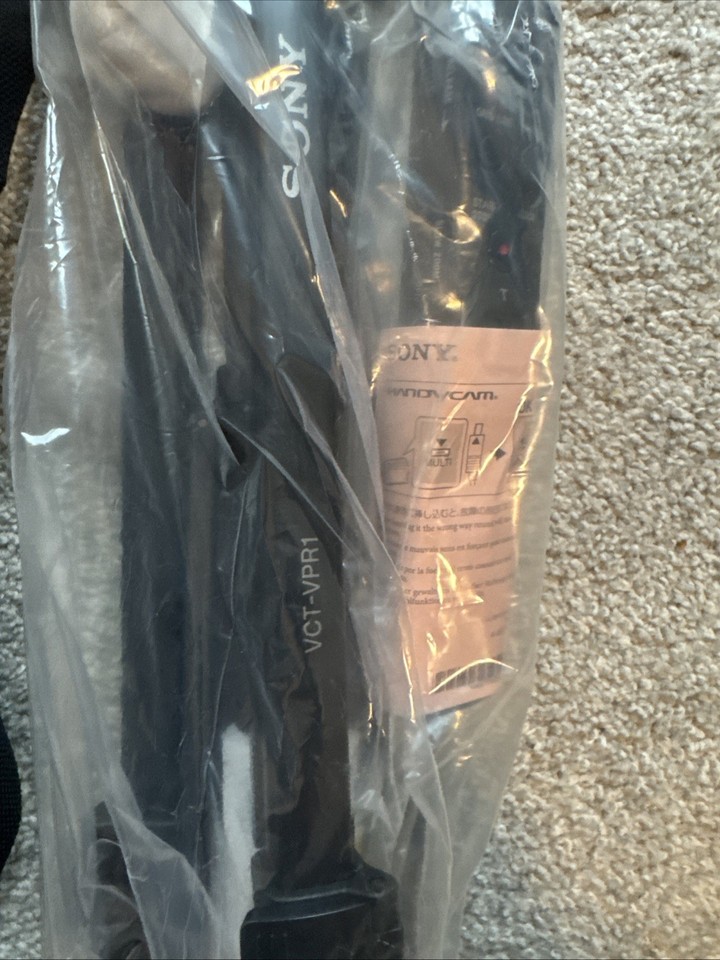 Sony Cybershot VCT-VPR1 Remote Control Video Camera Tripod Mount - New ...