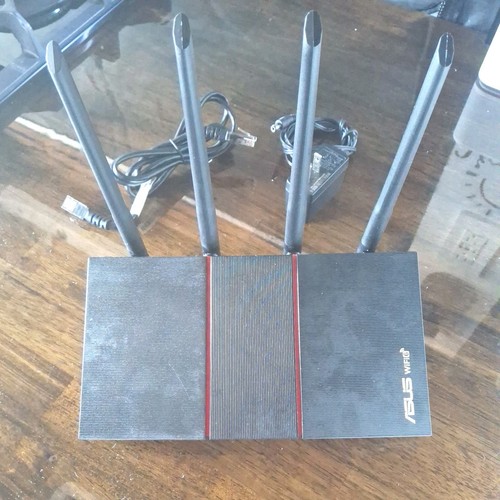 ASUS RT-AX55 AX1800 Dual Band WiFi 6 Gigabit Router without box ...