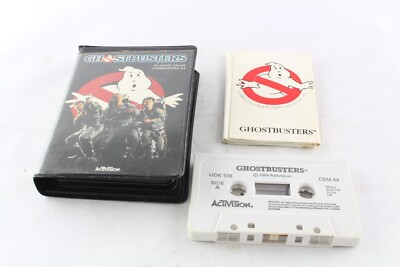Commodore 64 Cassette Ghostbusters Video Game | eBay UK