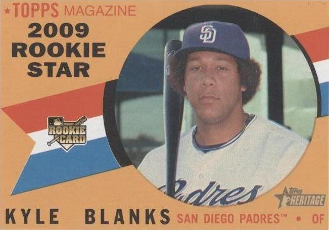 2009 Topps Heritage - Rookie Stars Kyle Blanks #706 (RC) for sale ...