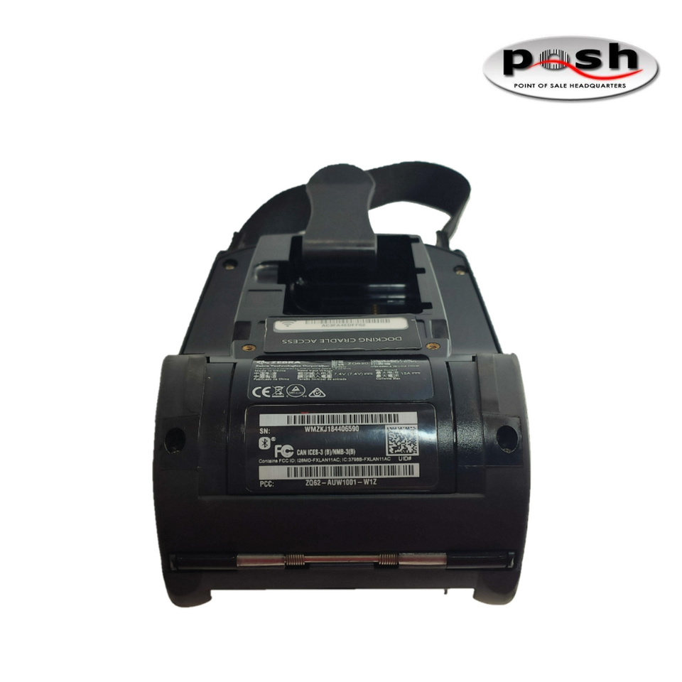 Zebra ZQ620 Label Mobile Printer: ZQ62-AUW1001-W1Z ***Set to Factory ...