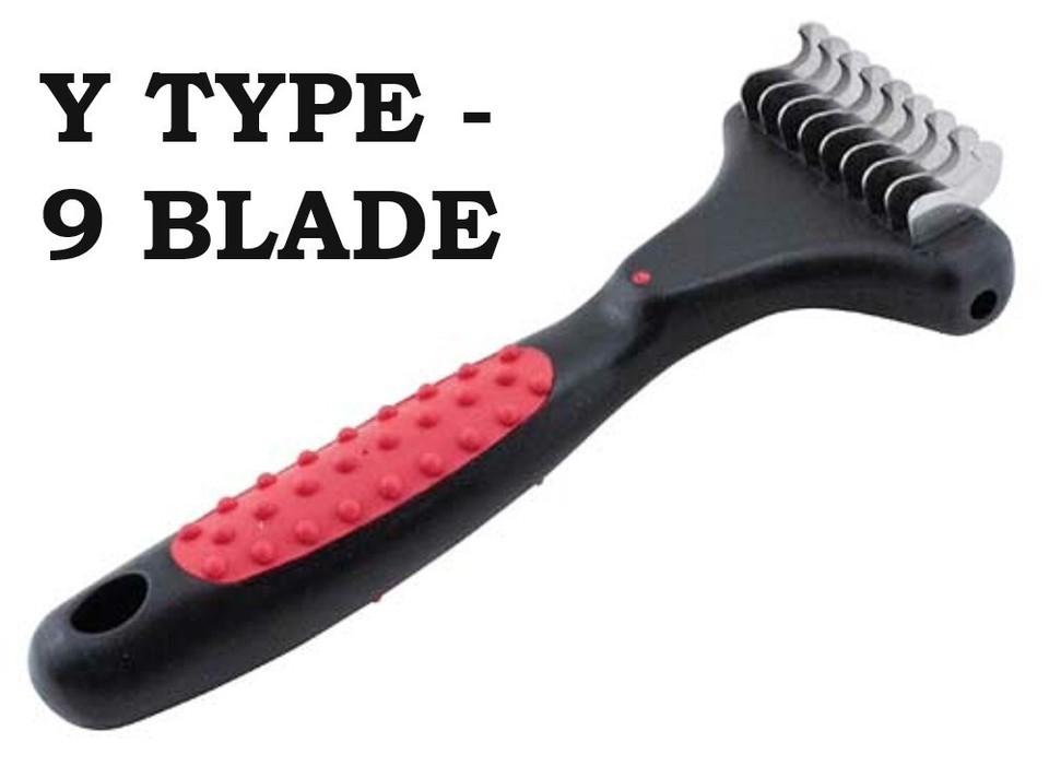 DOG Cat Hair Coat 9 Blade MATBREAKER XL Knot MAT Breaker Dematting ...