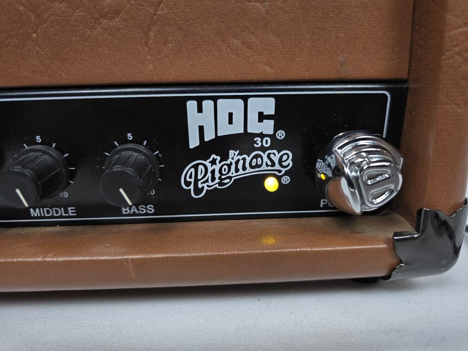 Pignose Hog 30 1x8 30w Portable Rechargeable Battery Powered Guitar ...