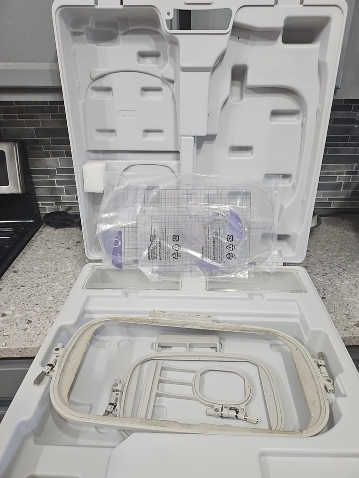 Brother Embroidery Unit Carrying Case With Hoops | eBay
