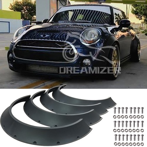 4x 4.5" Fender Flares Extra Wide Wheel Arches For Mini Cooper S F56 R53 ...