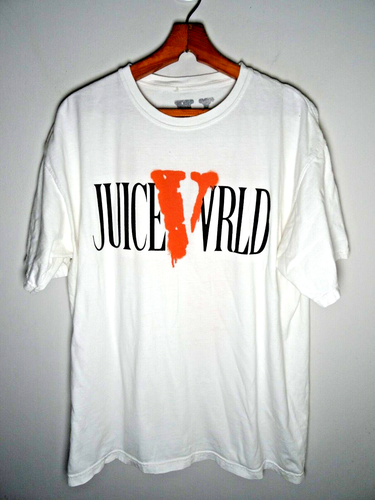 Juice Wrld x Vlone 999 T Shirt XL Mens Y2K Rap Hip Hop Emo SoundCloud ...