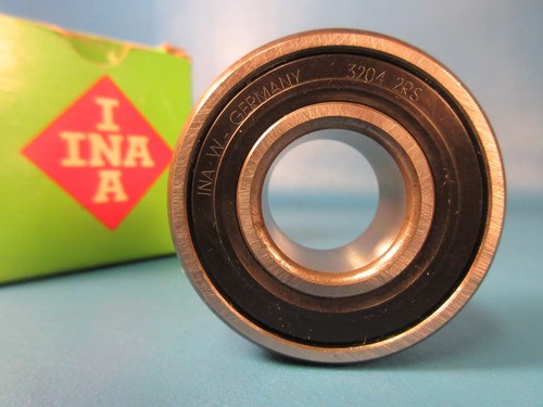 INA 3204 2RS Angular Contact Ball Bearing (SKF, NTN 3204, FAG) Germany ...