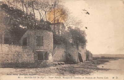 Hendaye - Tour Round, Remparts Camino And House Of Stone Loti | eBay