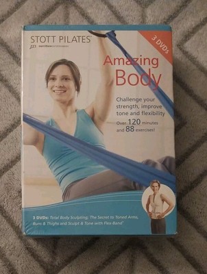 Stott Pilates - Amazing Body 3-Disc Set - DVD, 2009. New and Sealed ...