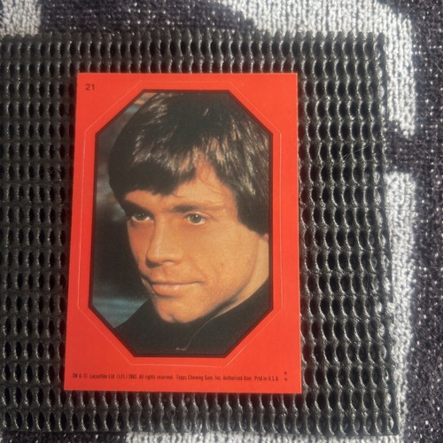 Topps 1983 ROTJ Series 1 Stickers , Luke Skywalker # 21 New | eBay