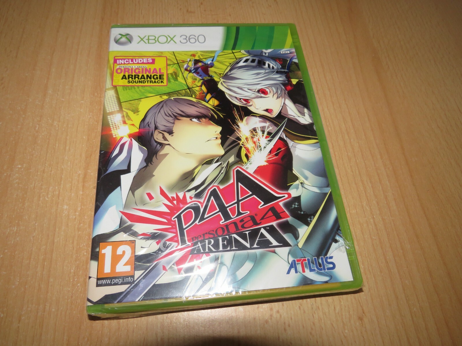Microsoft Xbox 360 Game Persona 4 Arena P4a En Ger Boxed for sale ...