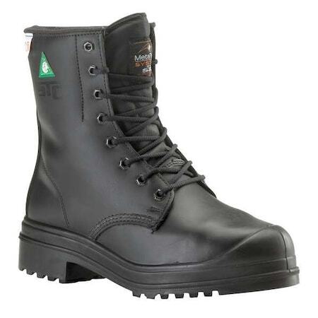 Stc 22002-7 Size 7 Men's 8 In Work Boot Steel 8-Inch Work Boot, Black ...