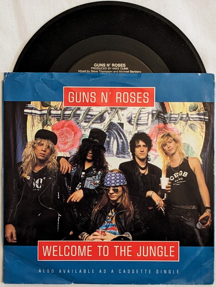 Welcome To The Jungle Guns N Roses Album Cover Guns N' Roses