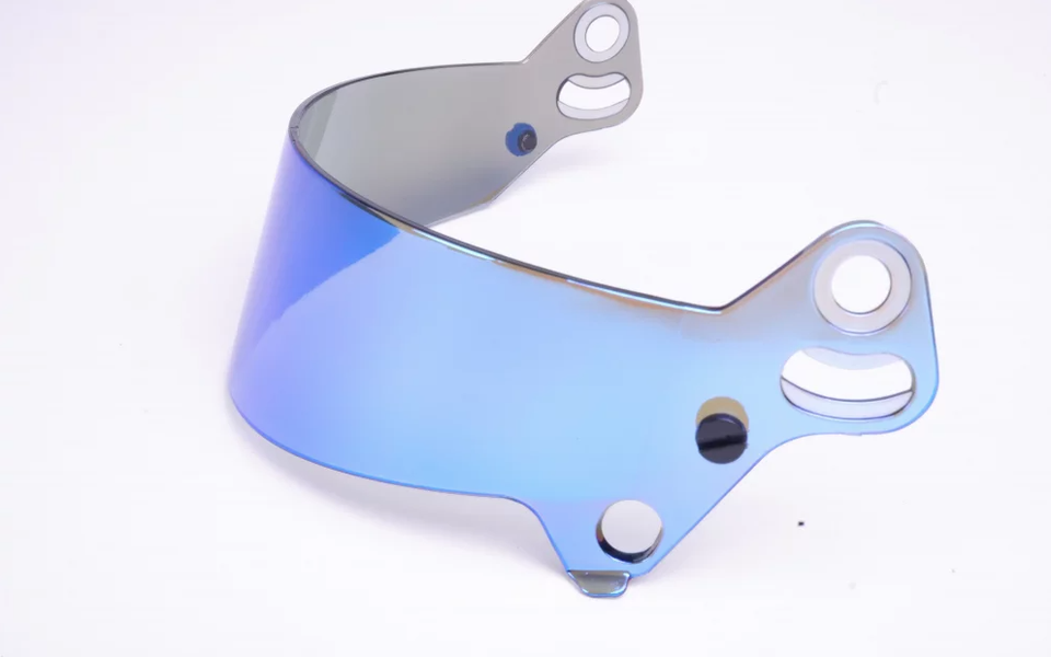 BELL Helmets 1/2 SCALE Mini HELMET Blue Minishield Visor Replacement ...