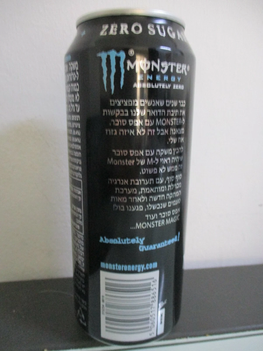 Monster Energy Can Back