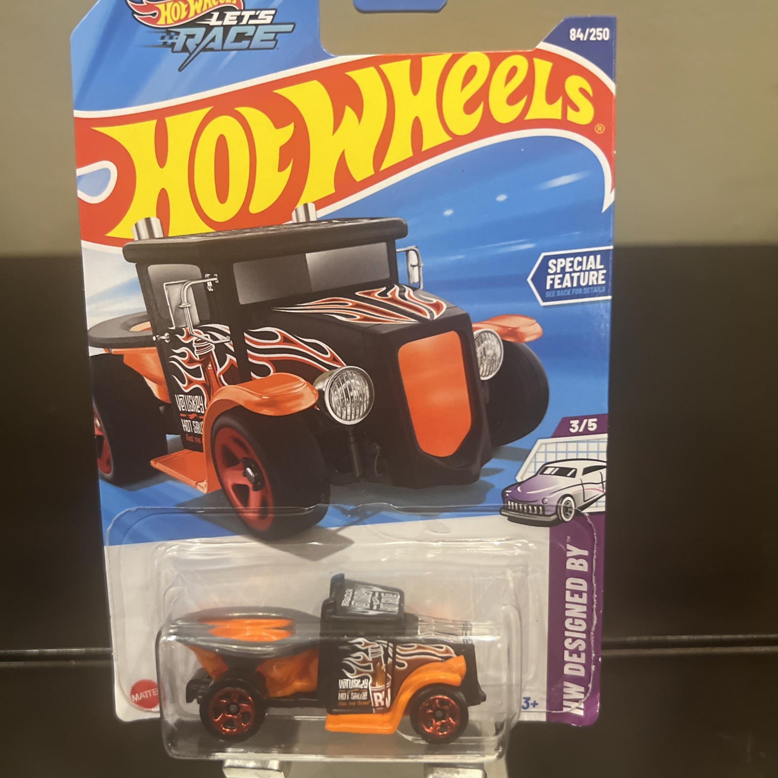 Hot Wheels HW Design By 3/5 Gotta Go 84/250 Special Feature Black ...