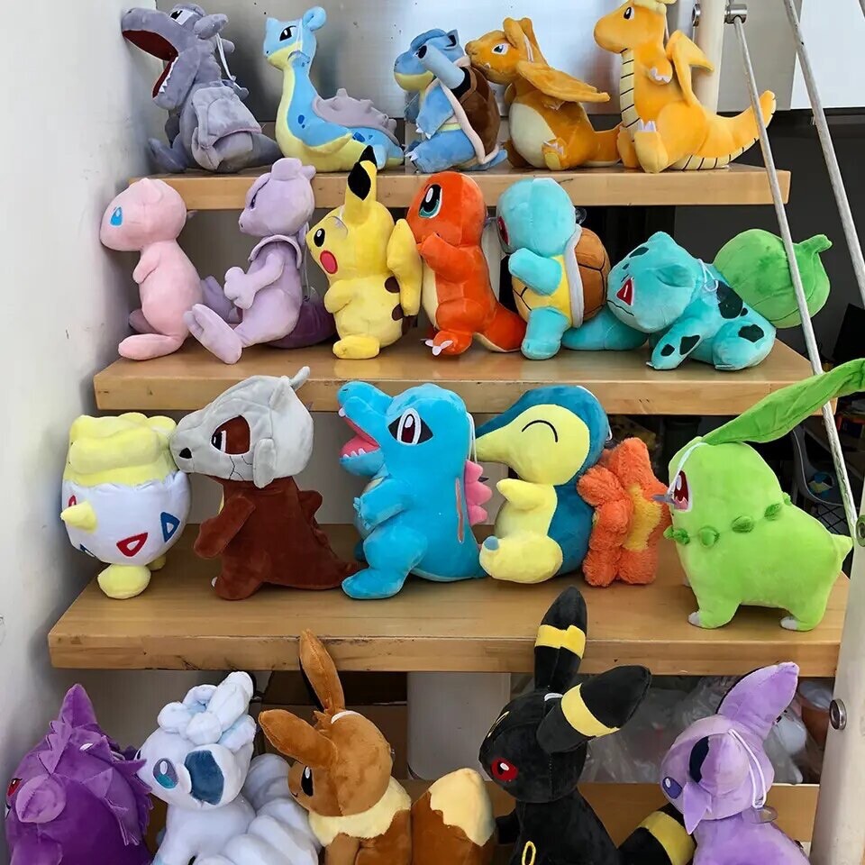 Pokémon Plush Random 1 Exquisite Version Pokémon Plush Toy As Gift U.S ...