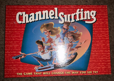 NEW VTG 1994 Channel Surfing TV Board Game By Milton Bradley | eBay