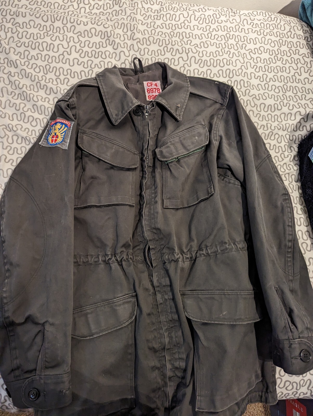 Danish Military M71 Heavy Coat - Gem