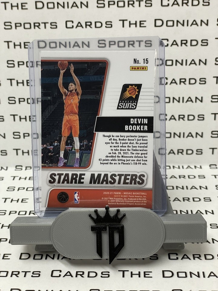 Devin Booker 2020-21 Panini Mosaic Stare Masters #15 Phoenix Suns | eBay