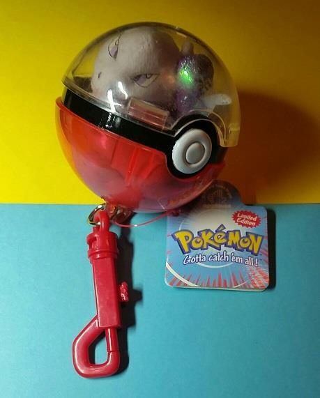 RARE APPLAUSE POKEMON PLAYABLES - MEWTWO # 150 POKEMON BALL and KEY ...
