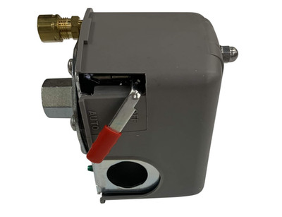 SQUARE D MAG STARTER & PRESSURE SWITCH 175 PSI 5-7.5HP SINGLE PHASE 240 ...