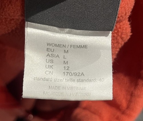 Jack Wolfskin Nanuk 150 Womens Medium Zip Jacket Fleece Pink Outdoors ...