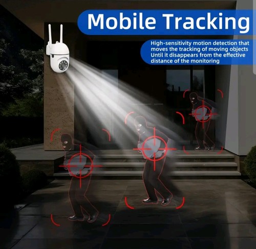 5G Wireless Camera WIFI outdoor CCTV HD PTZ Smart Home Security IR Cam ...