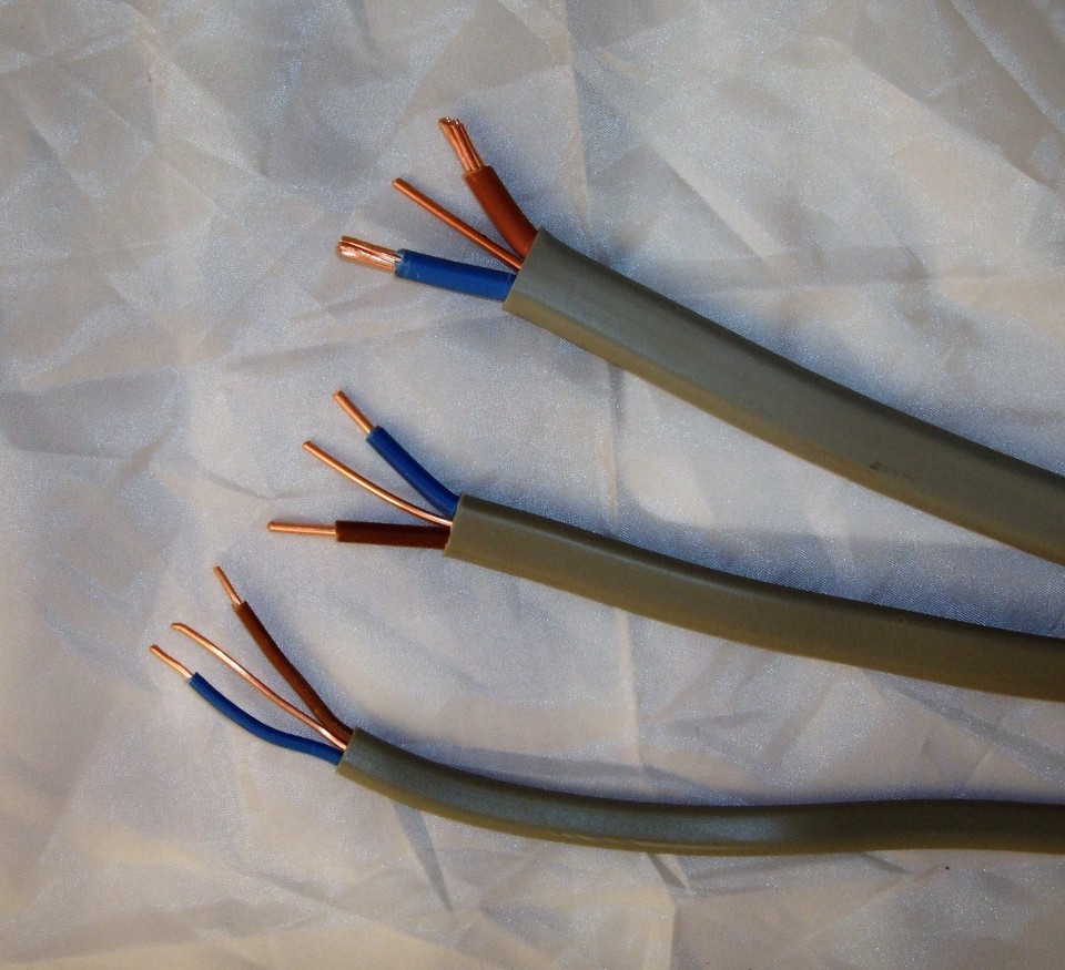 Electric Cable Twin and Earth 6242Y 1mm 2.5mm 6mm lighting Socket ...