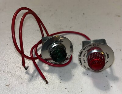 Signal Stat Corp Red & Green No 801 Traffic Hazard Warning Pilot | eBay
