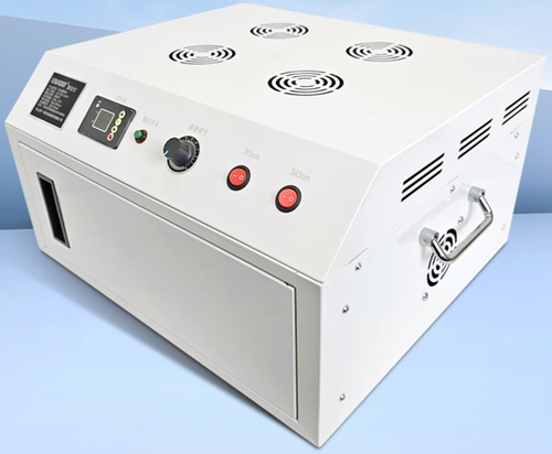 3-sided luminous UV high-intensity timed adjustment UV curing box 365 ...