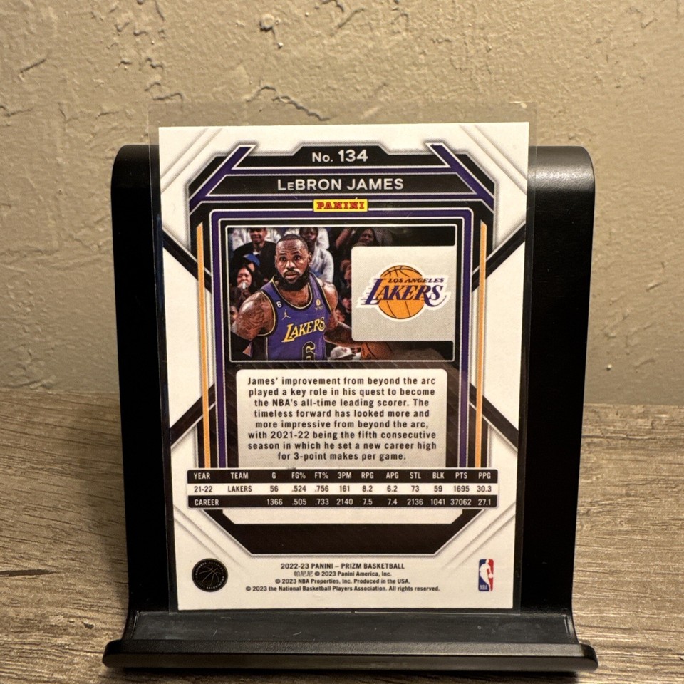 2022-23 Panini Prizm - #134 LeBron James | eBay