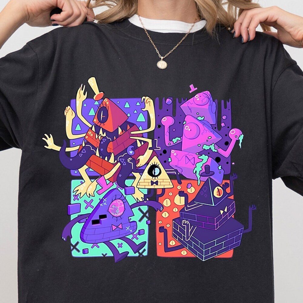 Bill Cipher Universe Shirt, Bill Cipher Shirt, Gravit… - Gem