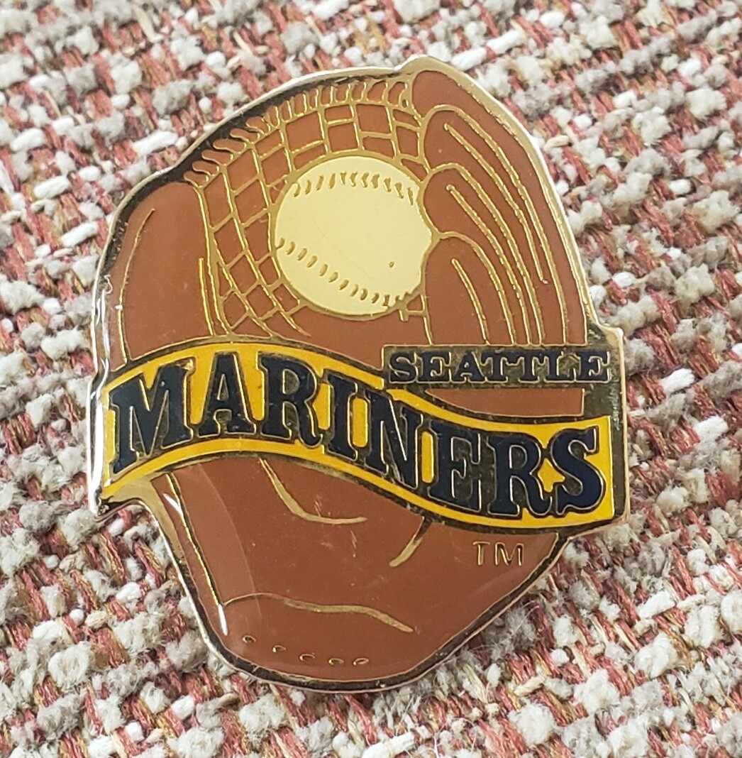 SEATTLE MARINERS GLOVE & BALL Lapel Pin | eBay
