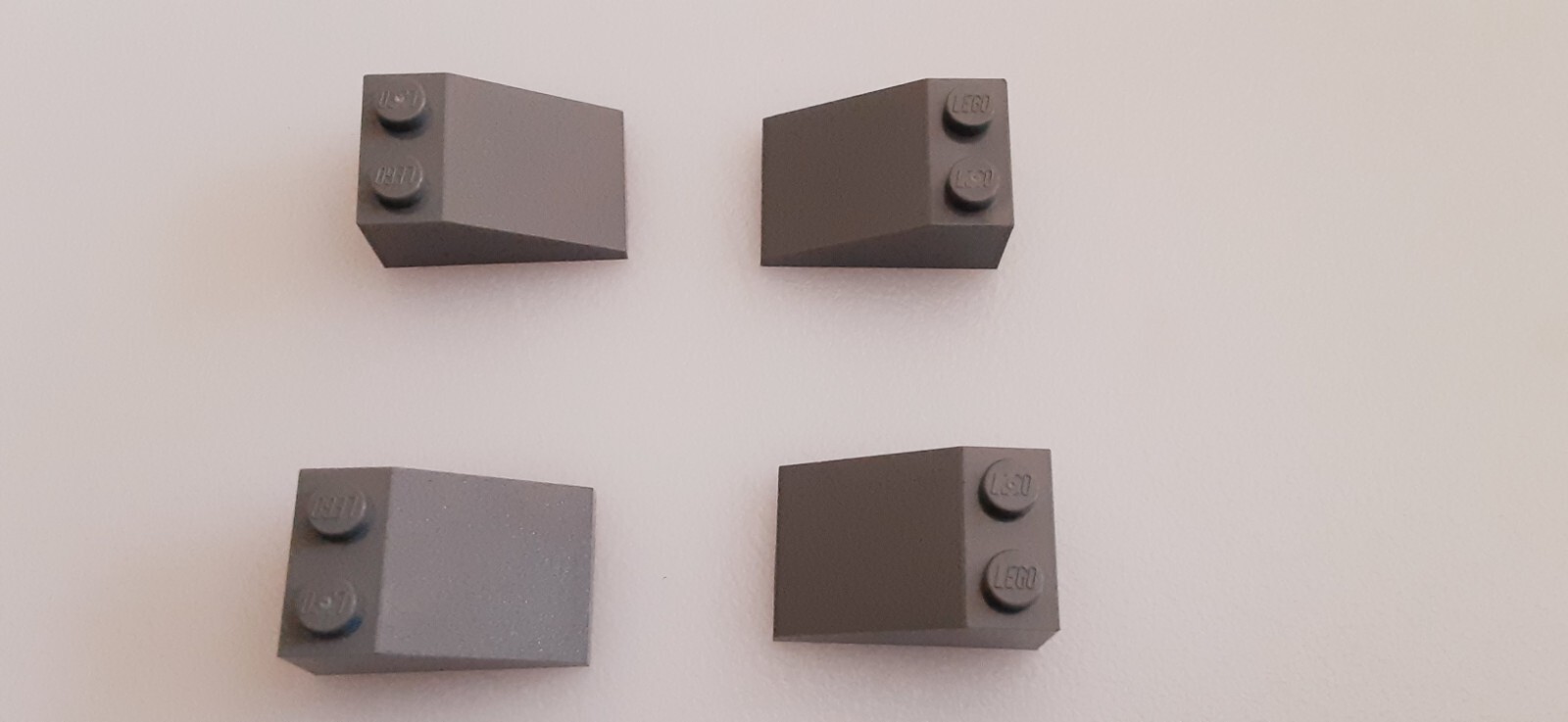Lego Parts-Slope 33 - 3x2 (#3298 )- Dark Bluish Gray - (4) | eBay