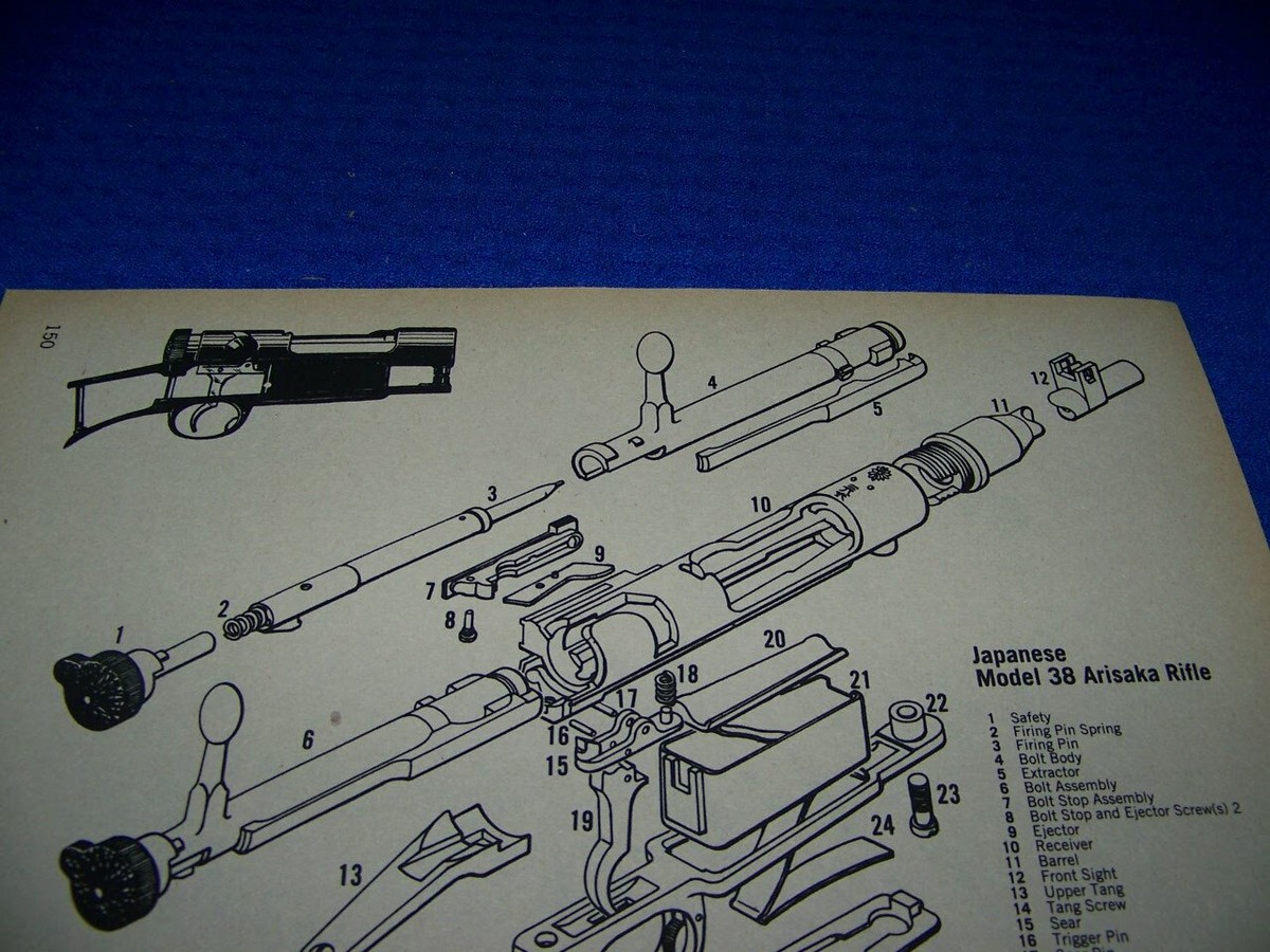 Japanese Arisaka Model Mm Carbine Firearms Assembly, 46% OFF
