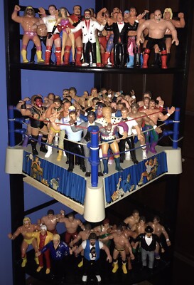 LJN WWF Complete LOT of 71 Figures 1984-89 Series 1-6 w/ ALL extras ...