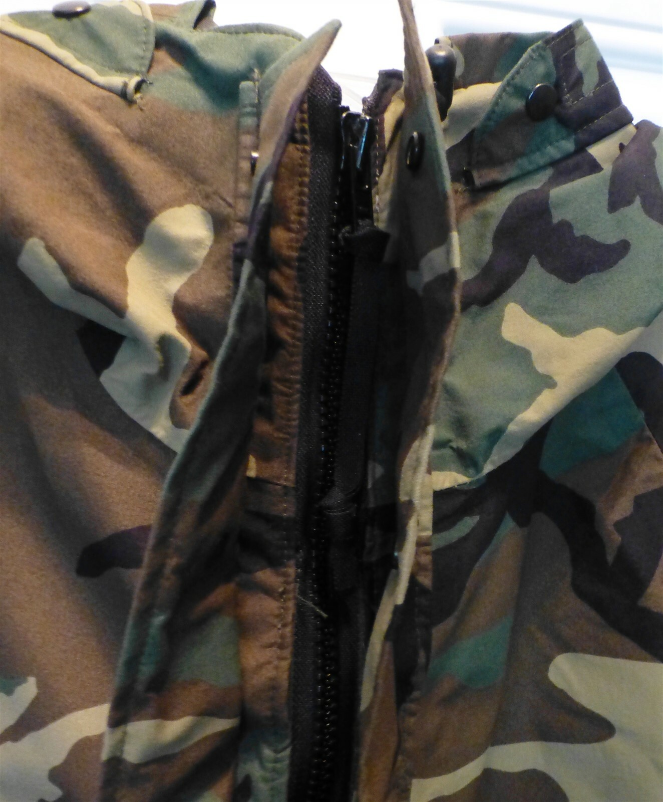 US Military CAMO Cold Weather Hooded Parka Large Regular 8415-01-228 ...