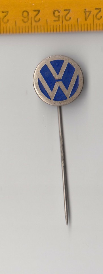Vintage VOLKSWAGEN VW pin badge Logo 1960s Beetle Van Käfer Auto ...
