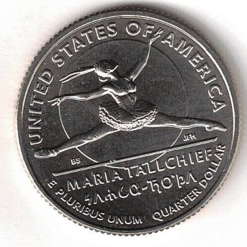 2023-S San Francisco Brilliant Uncirculated Women Maria Tallchief ...