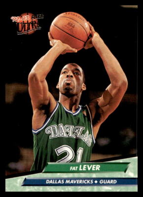 1992 Ultra #45 Fat Lever Dallas Mavericks | eBay