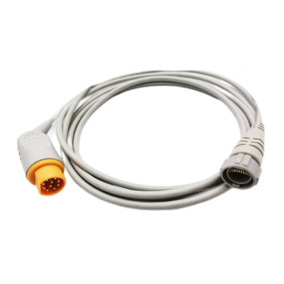 10pin to Argon IBP Pressure Transducer Trunk Cable Compatible Siemens ...