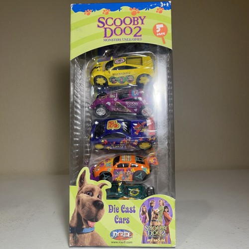 Vintage Scooby Doo! Die Cast Cars SET 5 Cars New In Box Cartoon Network ...