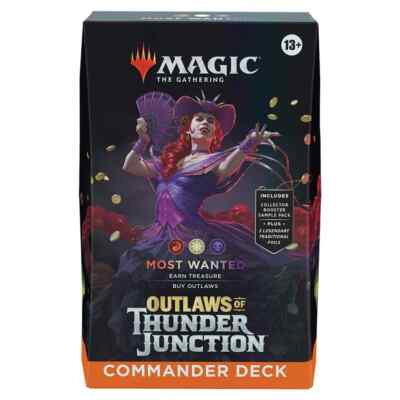 Magic The Gathering Outlaws Of Thunder Junction Commander Deck Most ...