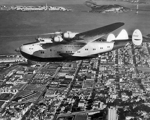 Pan Am Clipper photo B314 Airplane Flying Boat California Clipper 18602 ...