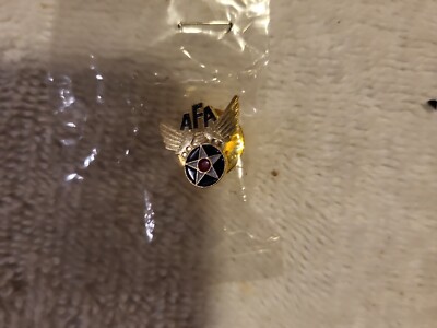 AFA Air Force Association Gold and Blue Pin Lapel Brooch New - 0.5" | eBay