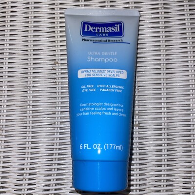Dermasil Labs Ultra Gentle Shampoo Developed for Sensitive Scalps 6 fl ...