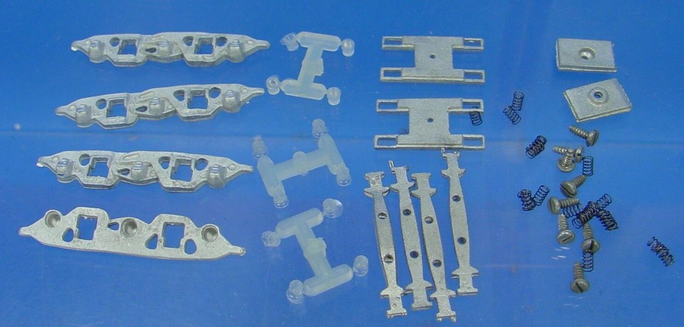 HO BUCKEYE SPRUNG TRUCKS WITH INTERMOUNTAIN WHEELS WISEMAN MODELS GC605 ...